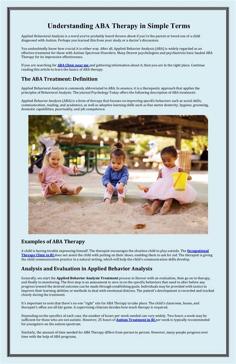 Understanding ABA Therapy In Simple Terms Alee Behavioral Healthcare Page Flip PDF