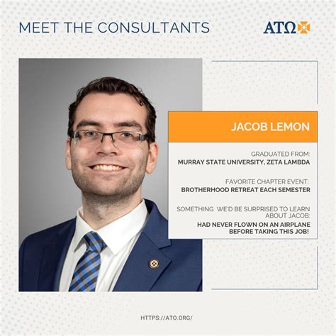 Meet Leadership Consultant Jacob Lemon 🤝 Alpha Tau Omega Fraternity