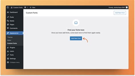 Custom Fonts Host Your Fonts Locally Wordpress Plugin