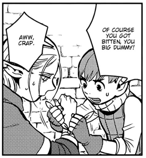 Huh Whuh Uhh On Tumblr Chilchuck Teasingmaking Fun Of Marcille