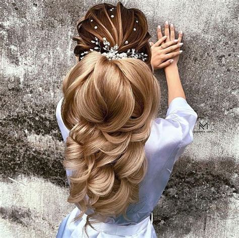 مدل مو عروس ساده و جدید با گل 1402 مدل موی عروس ترکی