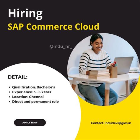 Indu Devi On Linkedin Sapcommercecloud Sapcloud Sap Sapjobs Hiring
