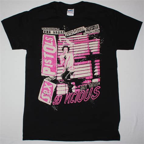 Sex Pistols Sid Vicious New Black T Shirt Best Rock T Shirts