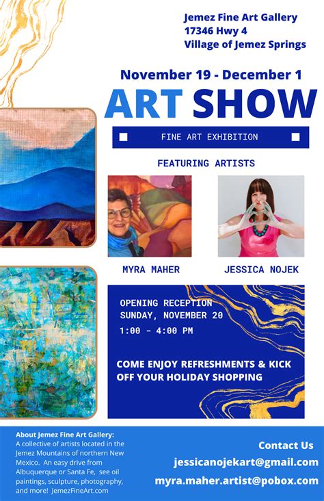 Artists Myra Maher And Jessica Nojeck Featured In Jemez Art Show From