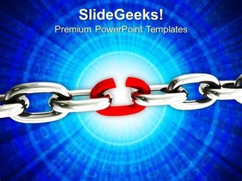 Weakest Link In The Chain Business PowerPoint Templates And PowerPoint Themes