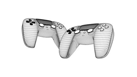 3d Game Controller Turbosquid 2115382