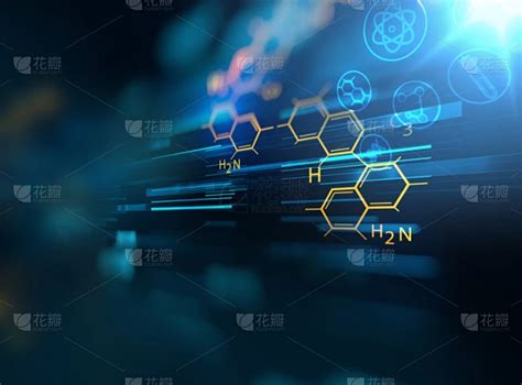健康保健 化学 背景 分子 三维图形 材料 生物科技 水平画幅 微生物学 绘画插图素材 花瓣网