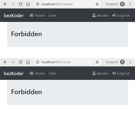 Spring Boot Vuejs Authentication With Jwt And Spring Security Example Bezkoder