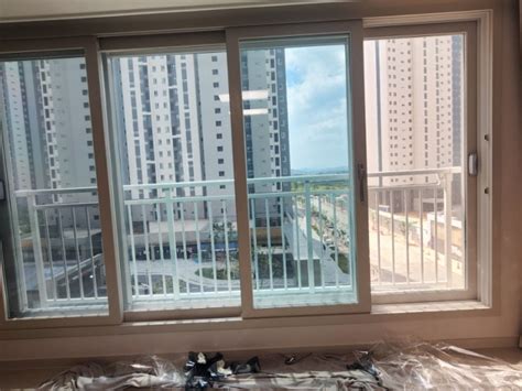 청주 아파트 거실 유리 창문 열차단 햇빛차단 자외선차단 시선차단 오송 썬팅 필름 시공 네이버 블로그