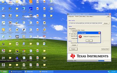 Lm Flash Programmer Error Error Programming Error 0x1 Arm Based Microcontrollers Forum
