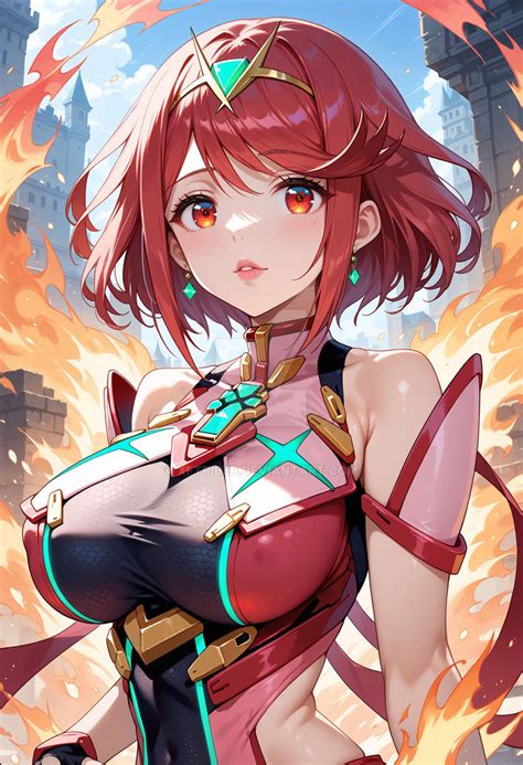 Pyra Xenoblade Chronicles 2 7 By Xftriber On Deviantart