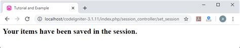 Codeigniter Session Library CodePractice Io