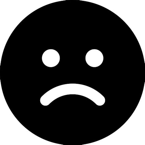 Emoji Sad Icon Svg Png Free Download