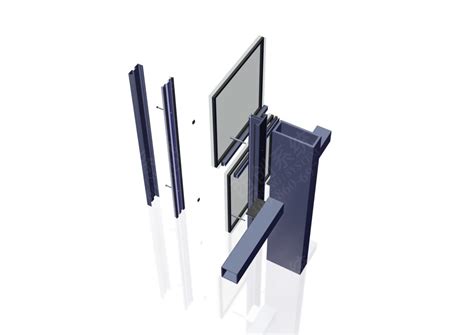 江苏苏州项目矩形精致钢玻璃幕墙系统（竖明横隐）优化—— 西创系统 西创金属科技（江苏）有限公司