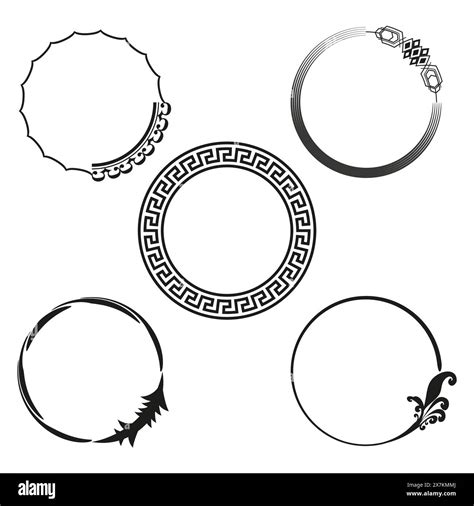 Ornate Borders Vector Stock Vector Images Alamy