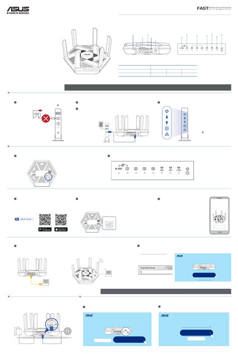User Manual Asus RT AXE7800 English 2 Pages