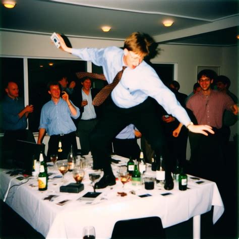 Forgotten Polaroids From The Windows 95 Launch Party Rweirddalle