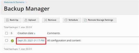 How To Create And Restore A Backup In Plesk HostPapa Support