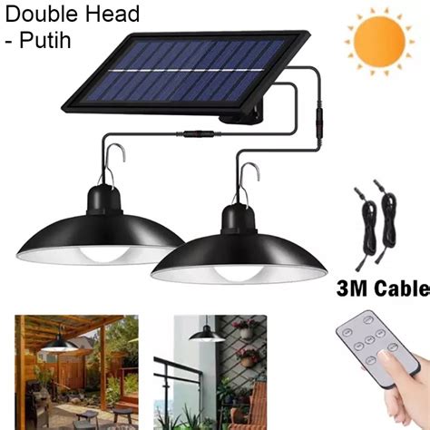 Lampu Solar Cell Outdoor Gantung Led Lampu Outdoor Tenaga Surya Anti Air Solar Lamp Light