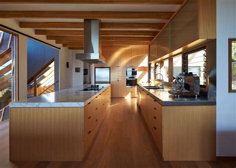 Split House By Bkk Architects Is Made Up Of Angular Wooden Structures