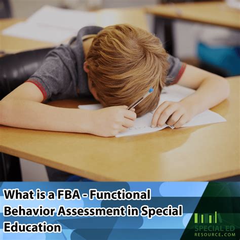 What Is A FBA Functional Behavior Assessment