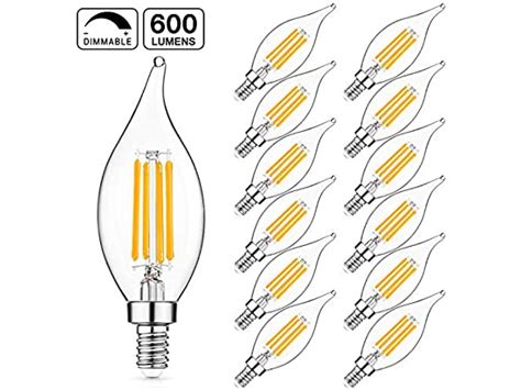 Led W Dimmable Candelabra Bulbs