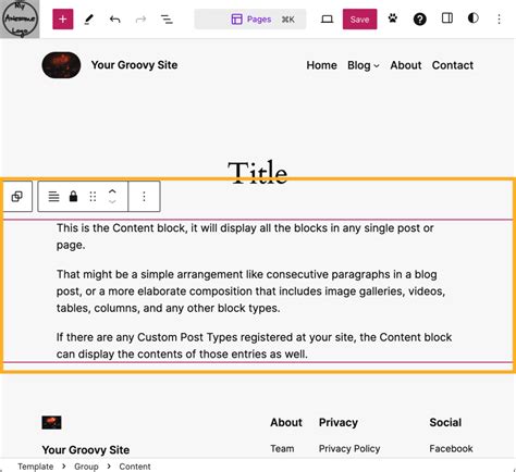 Content Block Support