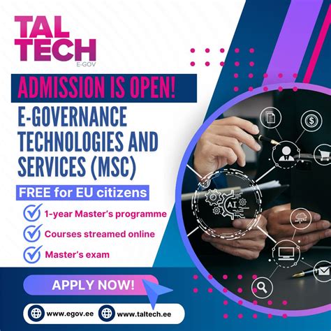 Egovernance Mastersprogramme Digitalfuture Admissionsopen Egoverntech