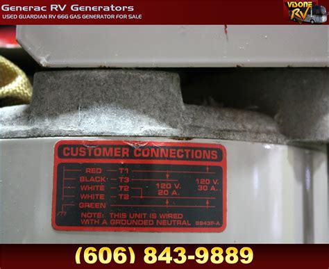 Generators Used Guardian Rv 66g Gas Generator For Sale Generac Rv
