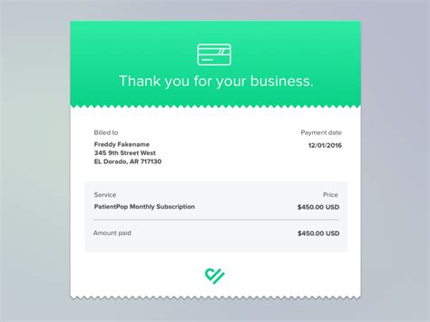 Invoice Email Template WONDERFUL TEMPLATES