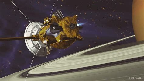 Cassini Spacecraft Behind The News
