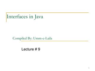 Lecture Interface Pdf