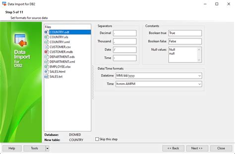 Data Import For Db2 Sqlmanager