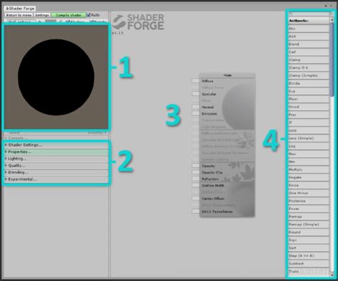 【新手向】shader forge 入门学习 一 基础操作 magesbox