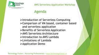 AWS Serverless Introduction Lambda PPT