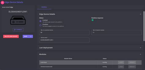 Bug Cant Restart Any Module On My Edge While The Device Is Connected