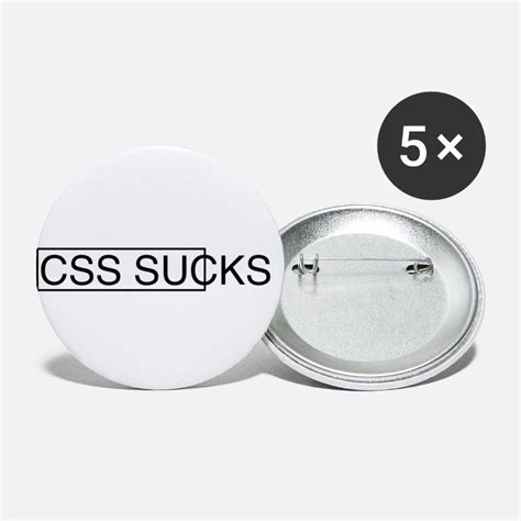 Css Buttons And Pins Unique Designs Spreadshirt