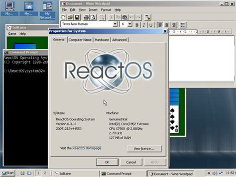 ReactOS se reescribirá de nuevo y aprovechará más código de Wine