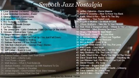 Smooth Jazz Nostalgia 70s 80s 90s Jazz Fusion Smooth Jazz Randb Soul