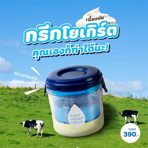 ️พร้อมส่ง ️ เครื่องทำกรีกโยเกิร์ต ที่กรองชีส กรองง่าย เนื้อแน่น Shopee Thailand