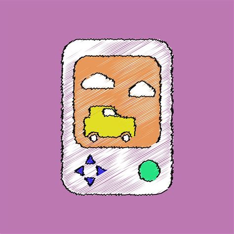 Flat Shading Style Icon Portable Game Vector Ai Eps UIDownload