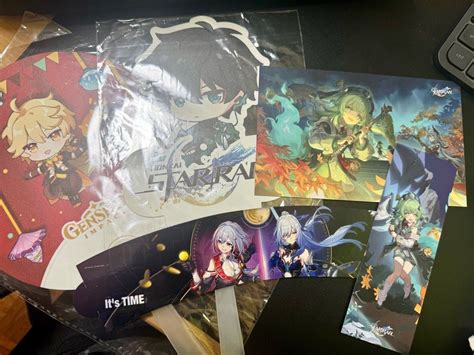 Genshin Impact Hoyofest 2023 Exclusive Honkai Star Rail Hsr Dan Heng Lumine Aether Fan Jingliu