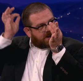 Watch Nick Frost Loves Being A Big Gay Icon
