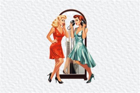 Pin Up Girl Clipart Graphic By Sublimationbundle · Creative Fabrica