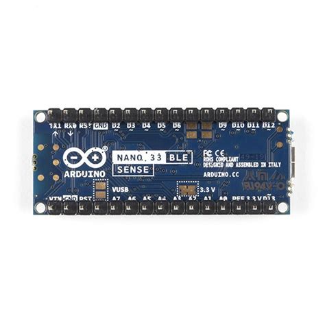 Arduino Nano 33 Ble Sense With Headers Sparkfun Dev 17048 Core Electronics Australia
