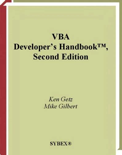 خرید و قیمت دانلود کتاب Vba Developers Handbook 2nd Edition ویرایش 2 ترب