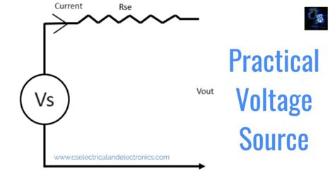 Ideal And Practical Current Voltage Source Csee