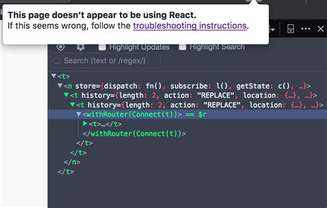 Devtools Toolbar Icon Cant Detect React Version For Apps On Localhost In Firefox Developer