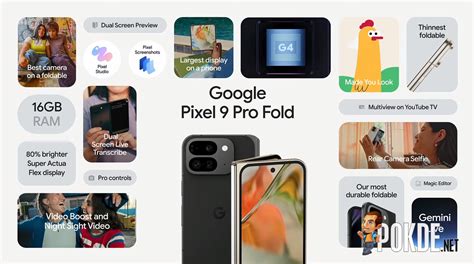 Google Pixel 9 Pro Fold A Major Upgrade With Enhanced Design Larger Displays And Powerful