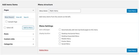 How To Setup Navigation Menus In WordPress TMDHosting